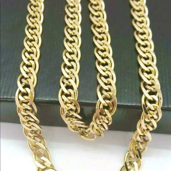 Accessories | 14k Italian Yellow Gold Italian Link Chain Necklace ...